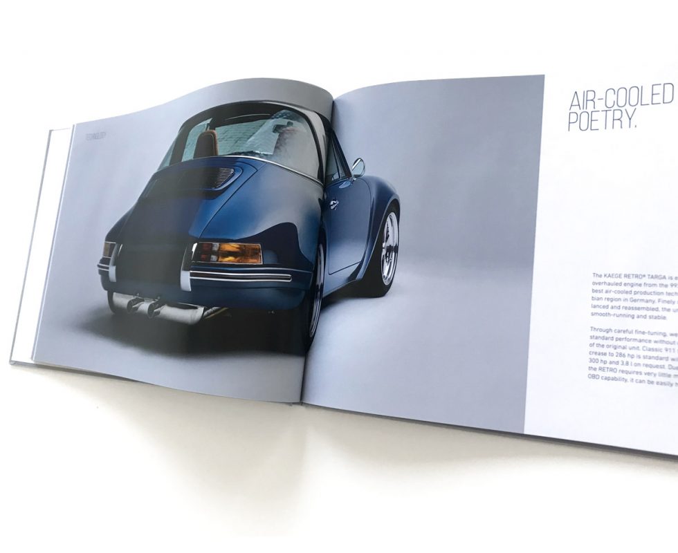 KAEGE RETRO TARGA – Bildband Blue metallic 324 M2 | KAEGE STORE